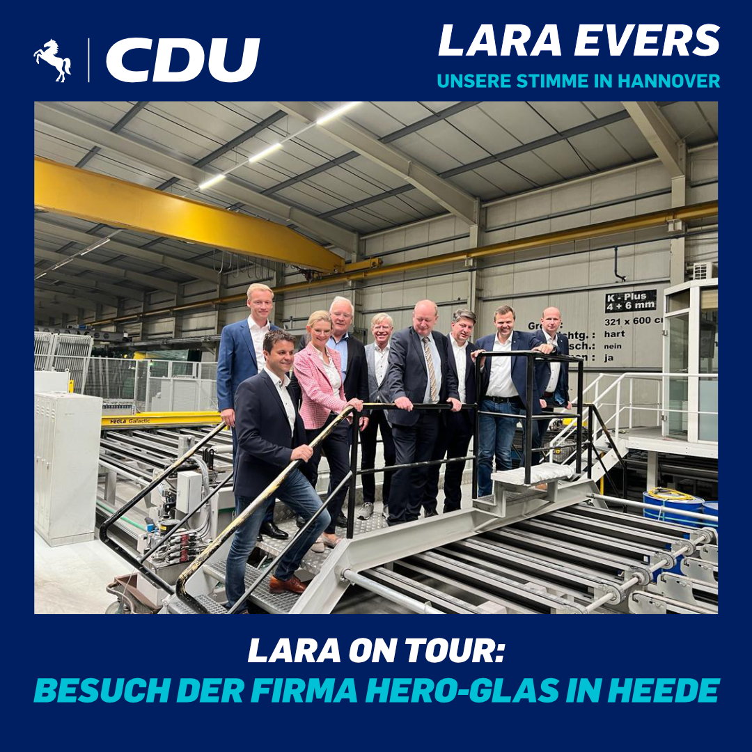 Besuch bei Hero-Glas - Lara Evers