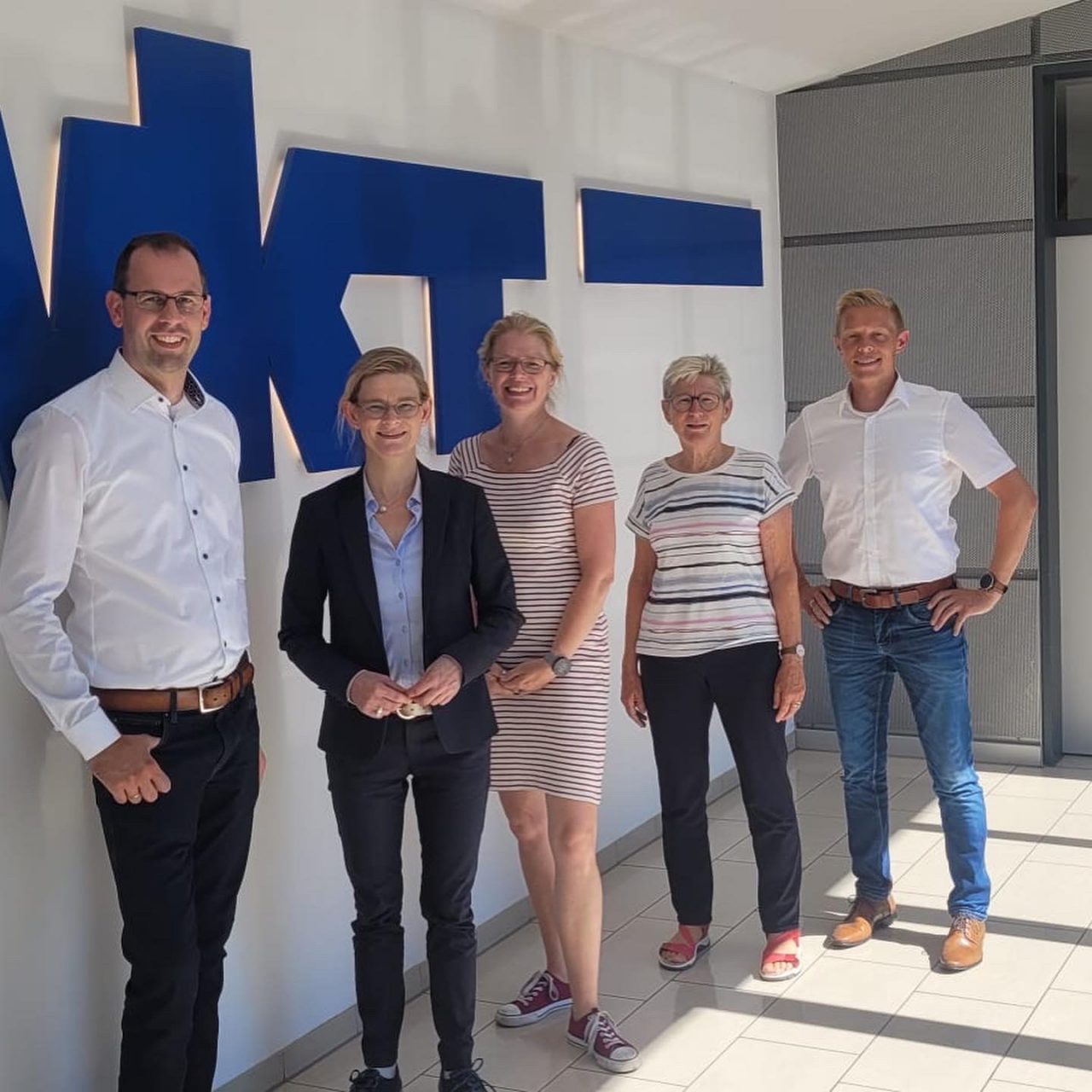 Austausch bei der WKT-Group in Dalum - Lara Evers