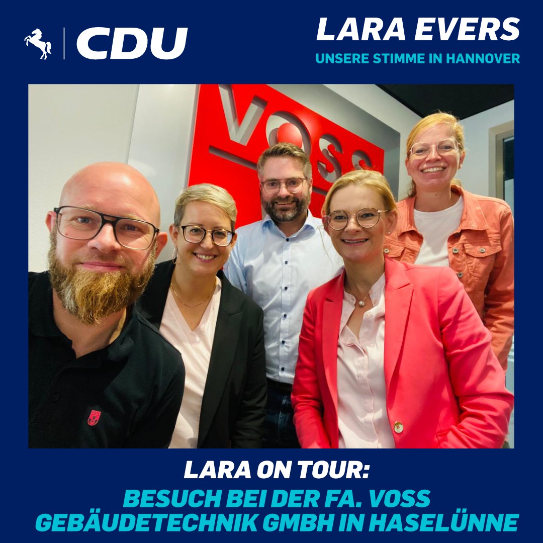 Besuch der Fa. Voss Gebäudetechnik - Lara Evers
