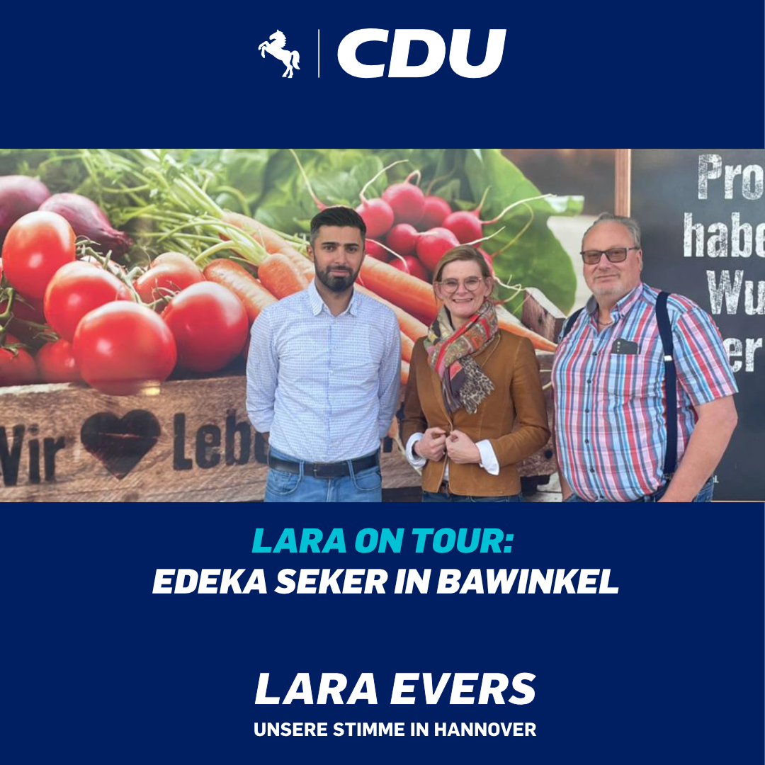 Austausch bei EDEKA Selke in Bawinkel - Lara Evers