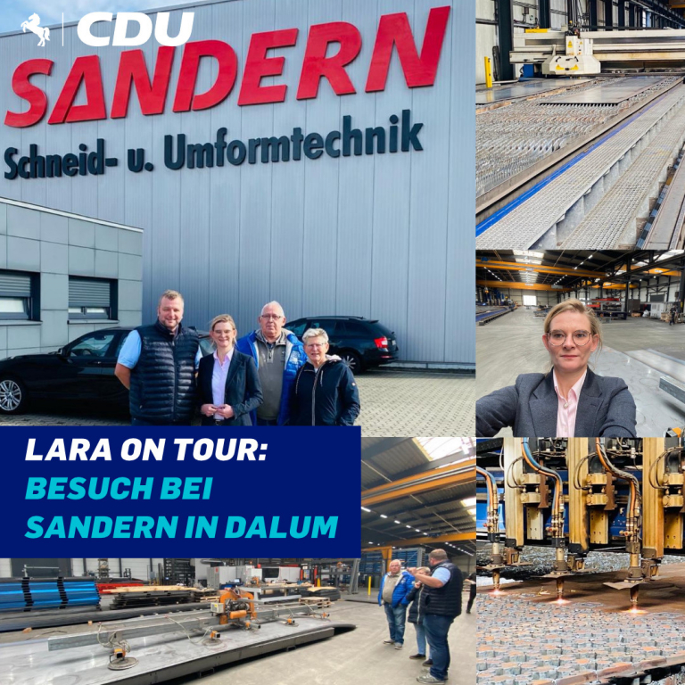 Besuch bei Sandern in Dalum - Lara Evers